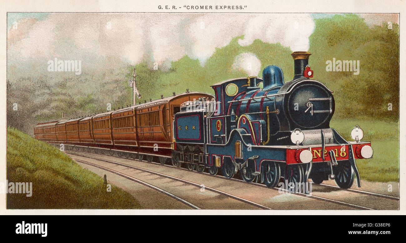 THE CROMER EXPRESS Stock Photo - Alamy