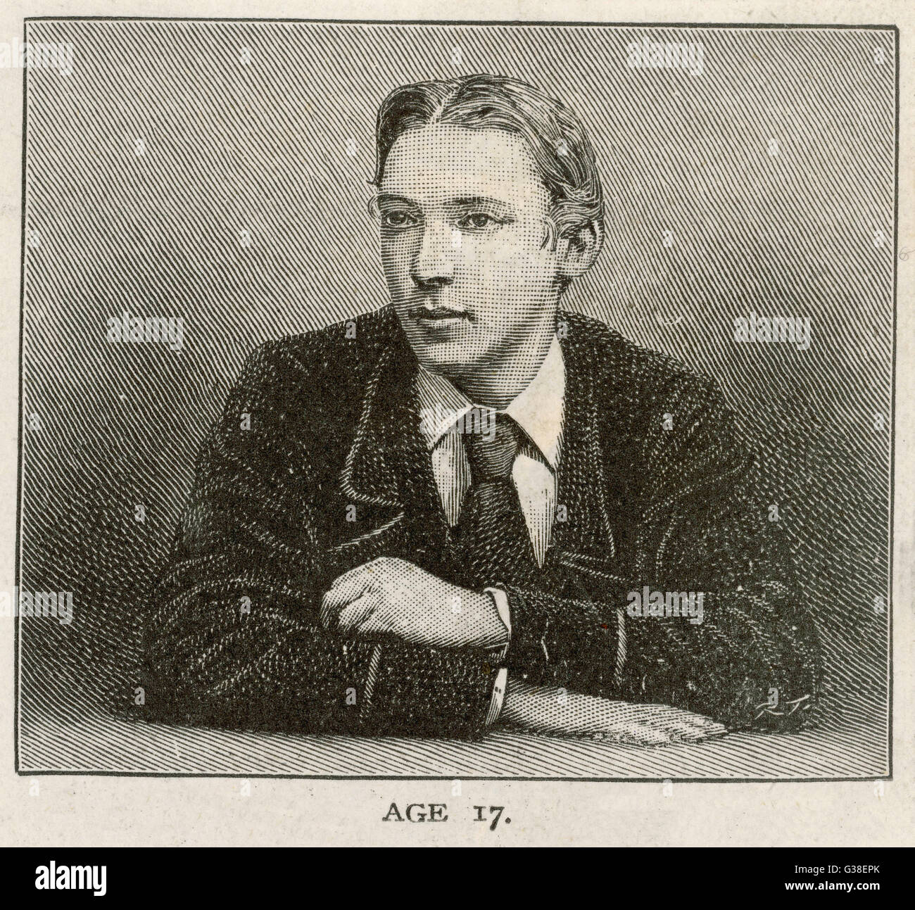 Stevenson age 17 Stock Photo - Alamy