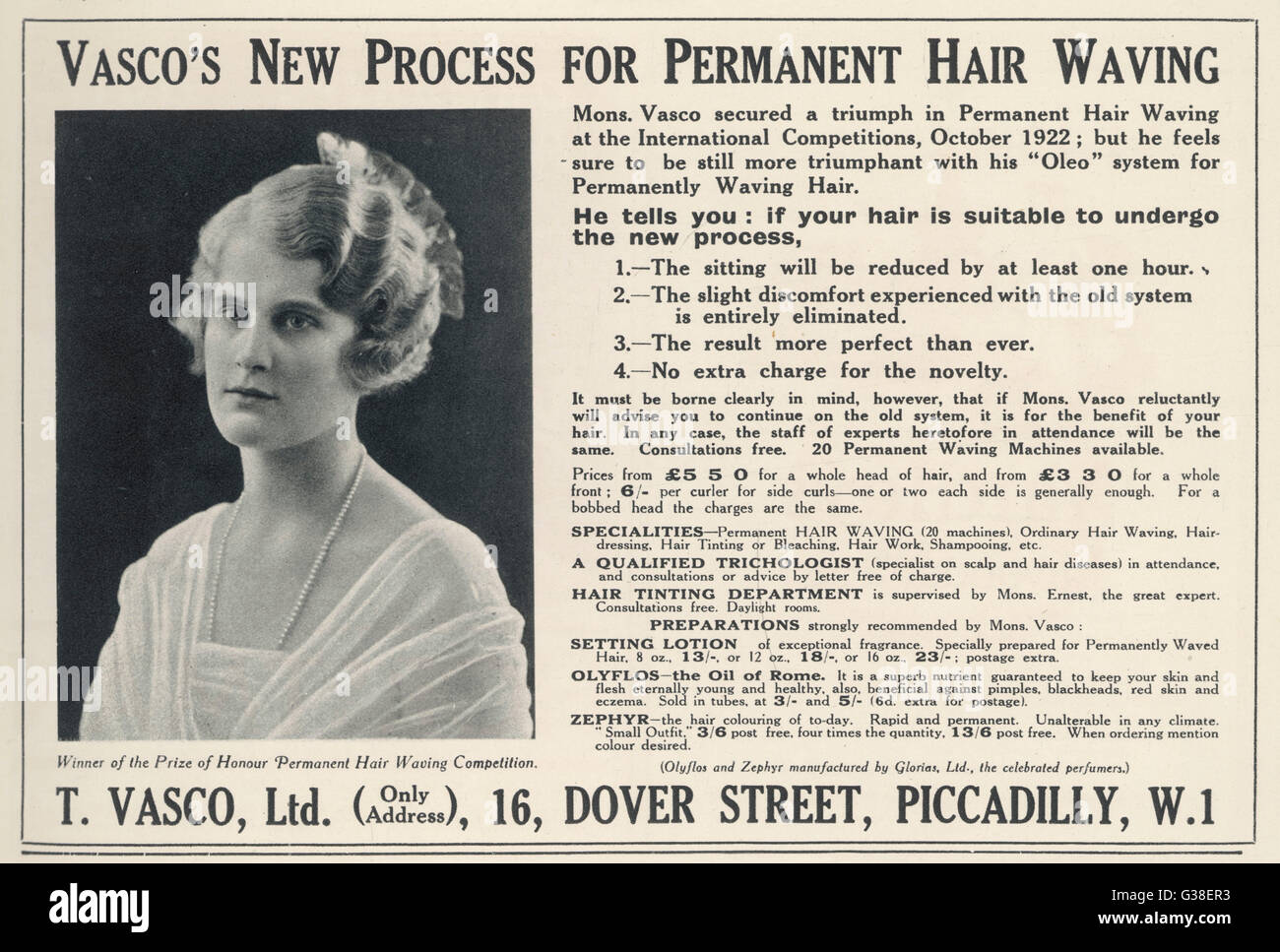 Permanent wave hi-res stock photography and images - Alamy