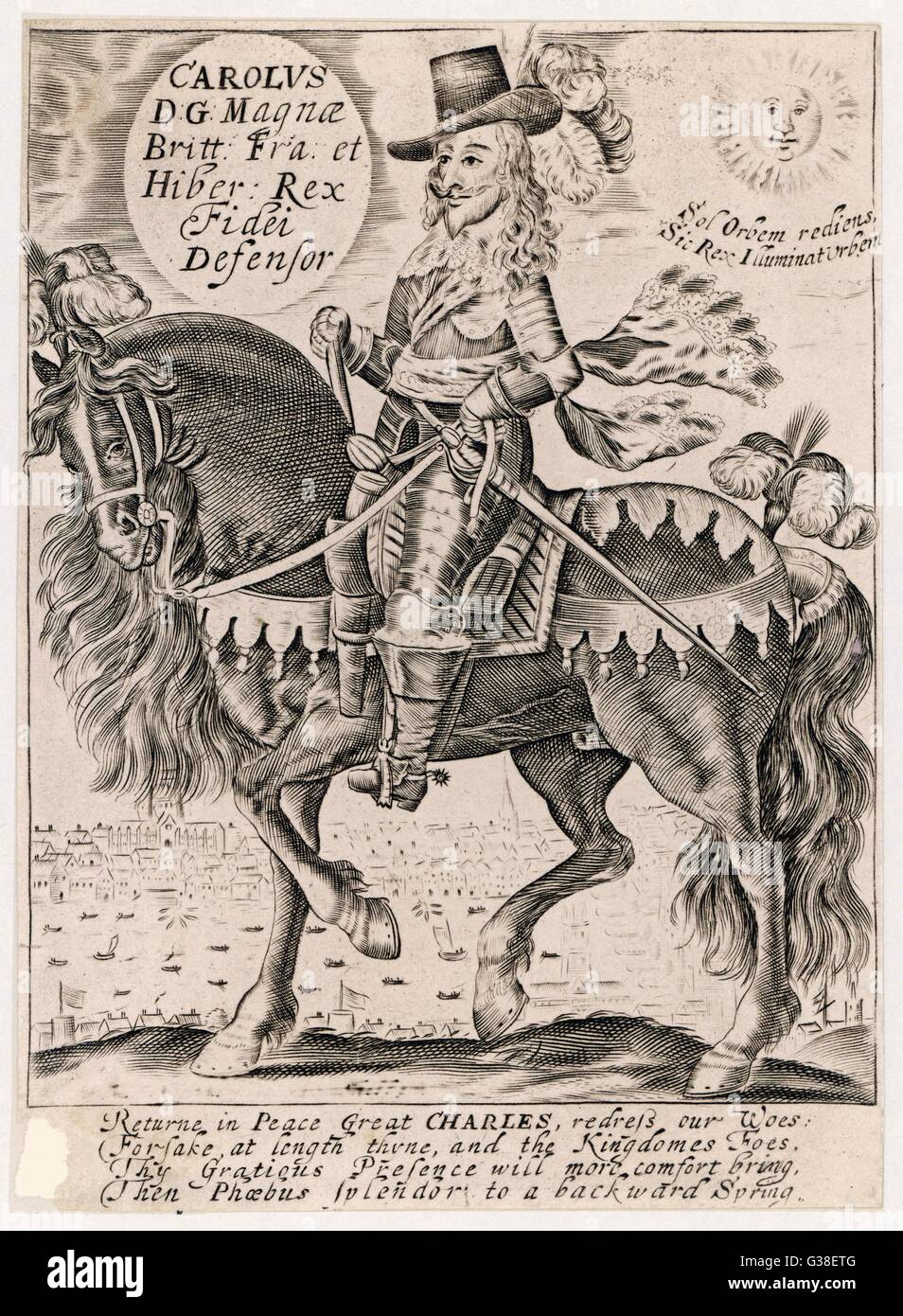 CHARLES II RESTORATION Stock Photo - Alamy