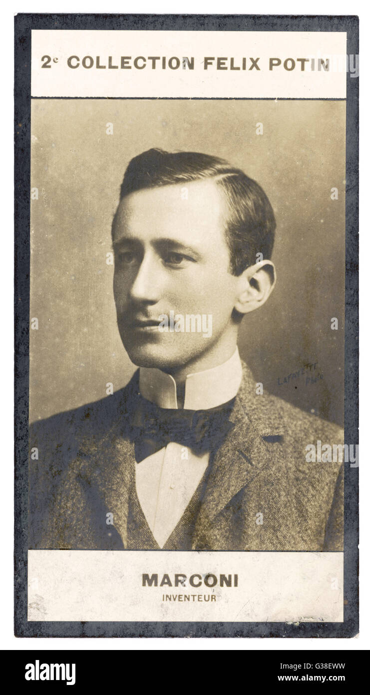Marconi guglielmo hi-res stock photography and images - Alamy