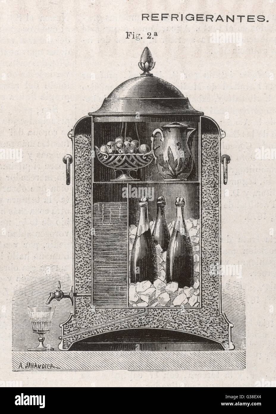 Ice box refrigerators hi-res stock photography and images - Alamy