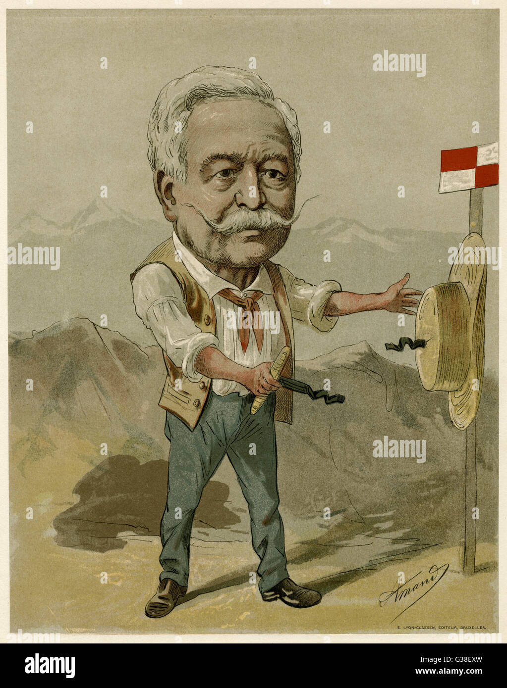 Ferdinand de lesseps french engineer hi-res stock photography and ...