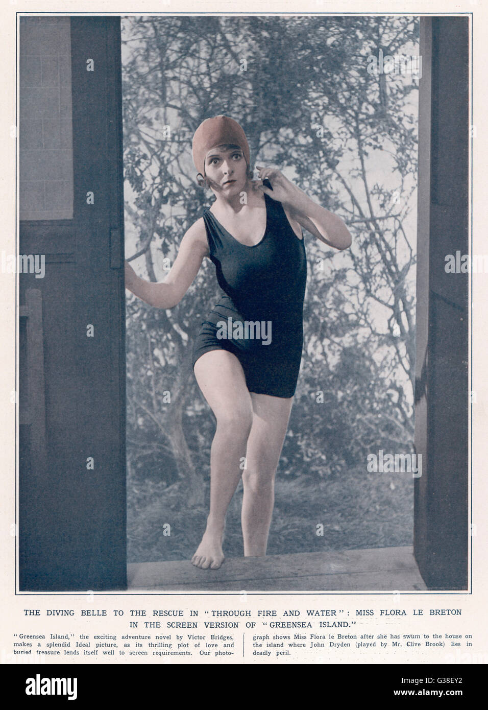 FLORA LE BRETON SWIMWEAR Stock Photo - Alamy