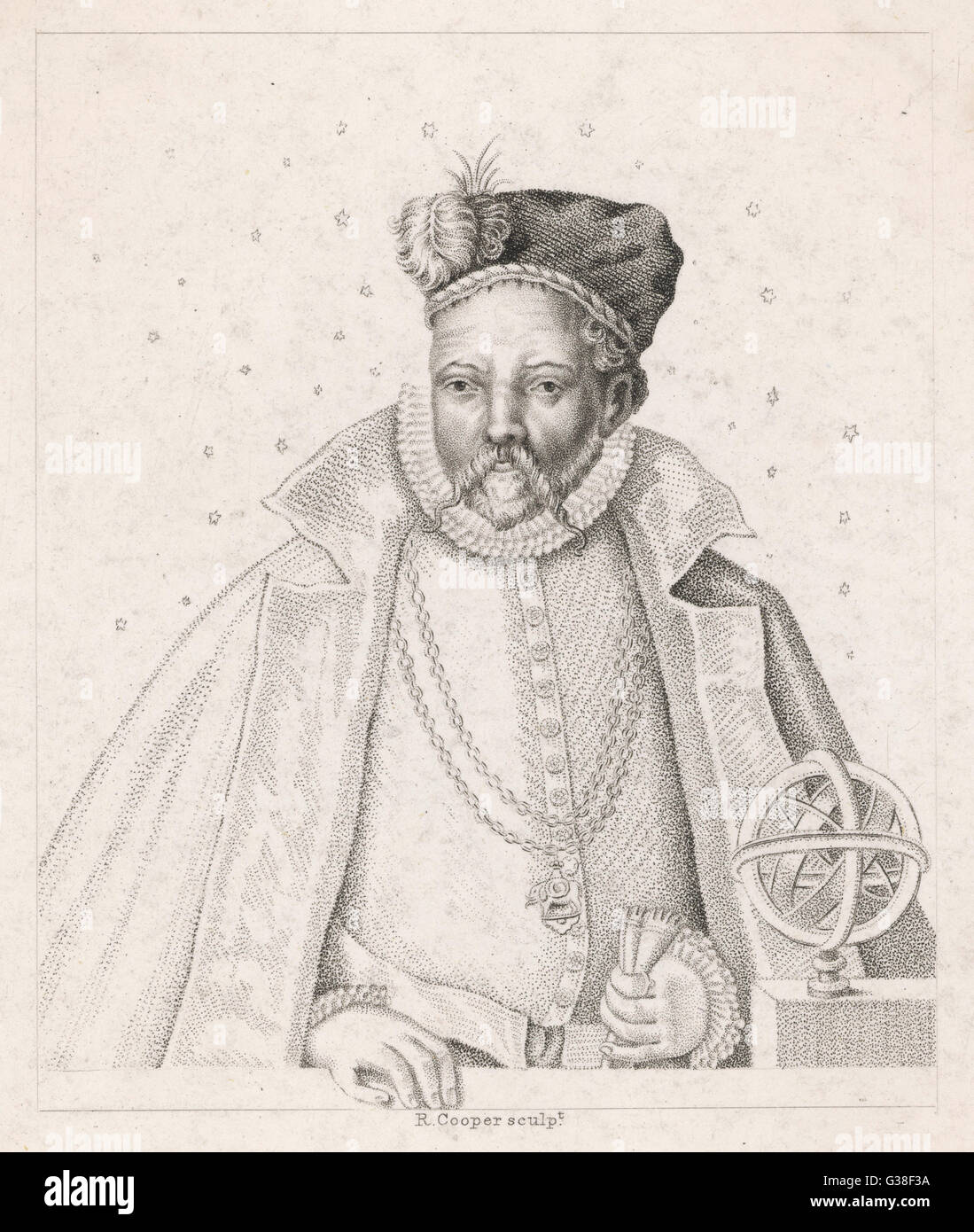 Tycho Brahe 1546 1601 Danish Astronomer High Resolution Stock ...