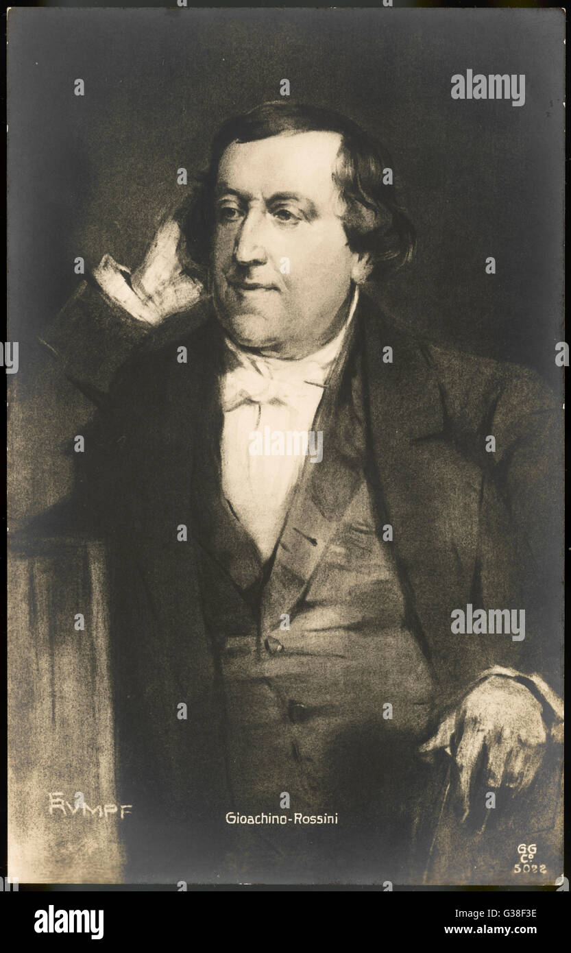 Gioacchino rossini composer hi-res stock photography and images - Alamy