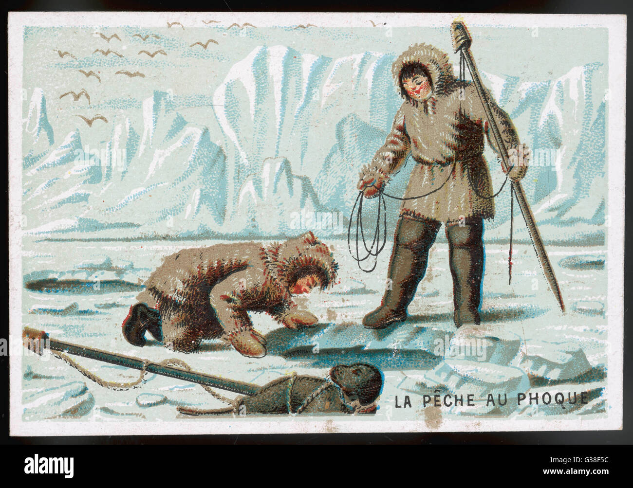 FISHING FOR SEAL Stock Photo - Alamy