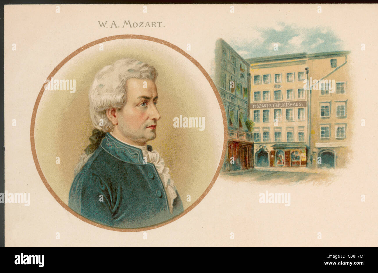 Birthplace of wolfgang amadeus mozart hi-res stock photography and ...