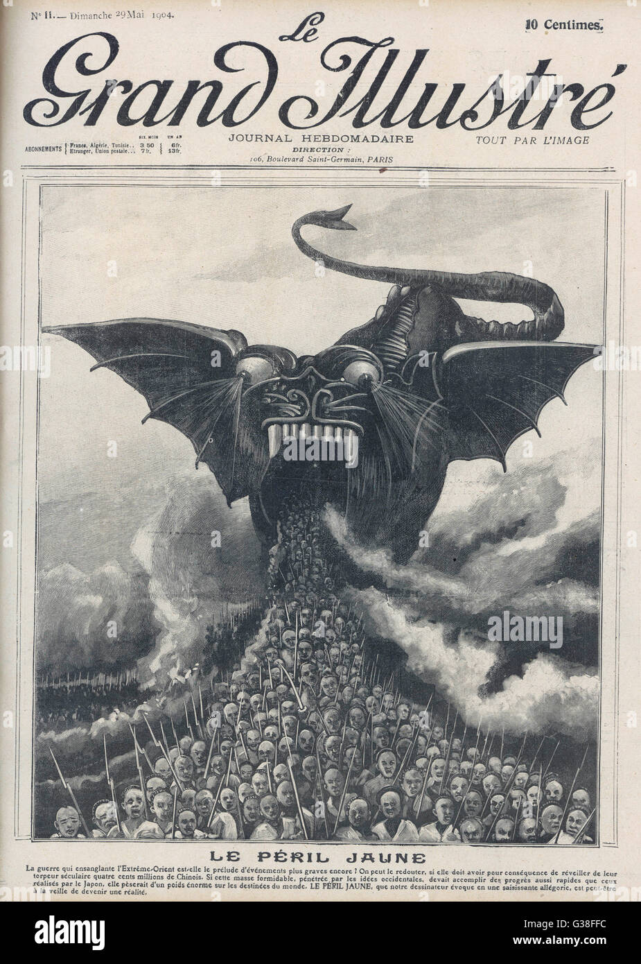 Yellow peril hi-res stock photography and images - Alamy