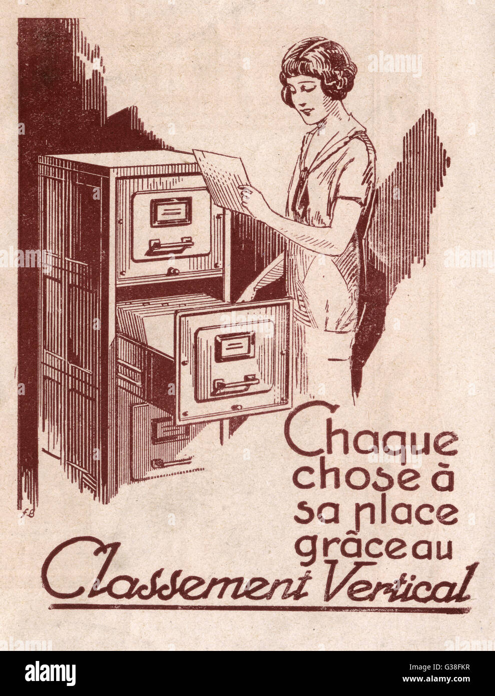 Filing cabinet and papers hi-res stock photography and images - Alamy