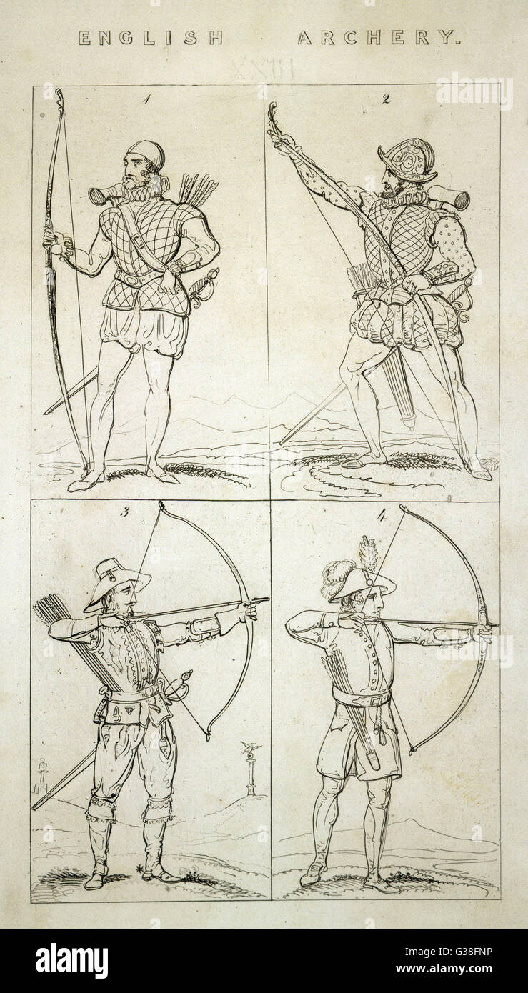 English archers hi-res stock photography and images - Alamy