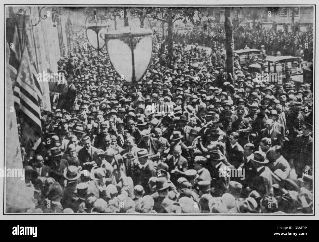 In 1927 charles lindbergh Black and White Stock Photos & Images - Alamy