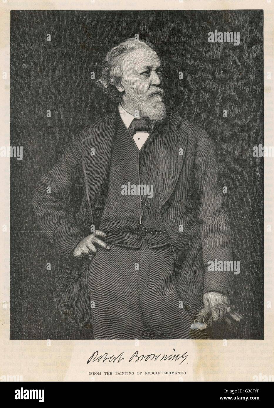 Robert browning hi-res stock photography and images - Alamy