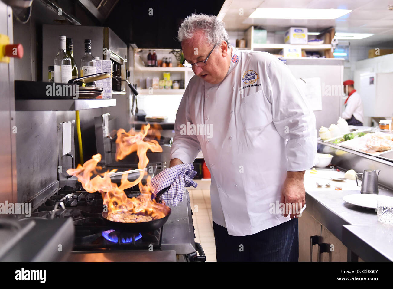 EDITORIAL USE ONLY Chef Darren McGrady, who has worked for Queen ...