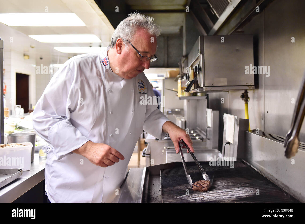 EDITORIAL USE ONLY Chef Darren McGrady, who has worked for Queen ...