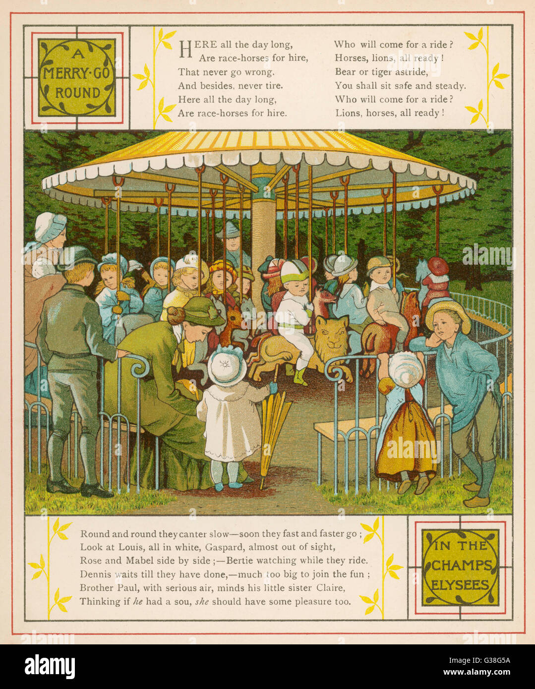 Carousel - Paris (Crane Stock Photo - Alamy