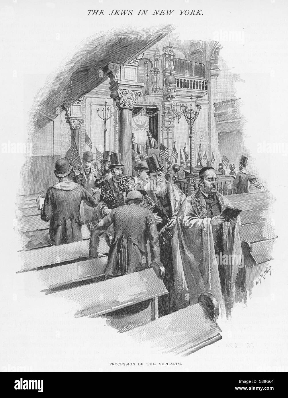 PROCESSION OF SEPHARIM Stock Photo - Alamy