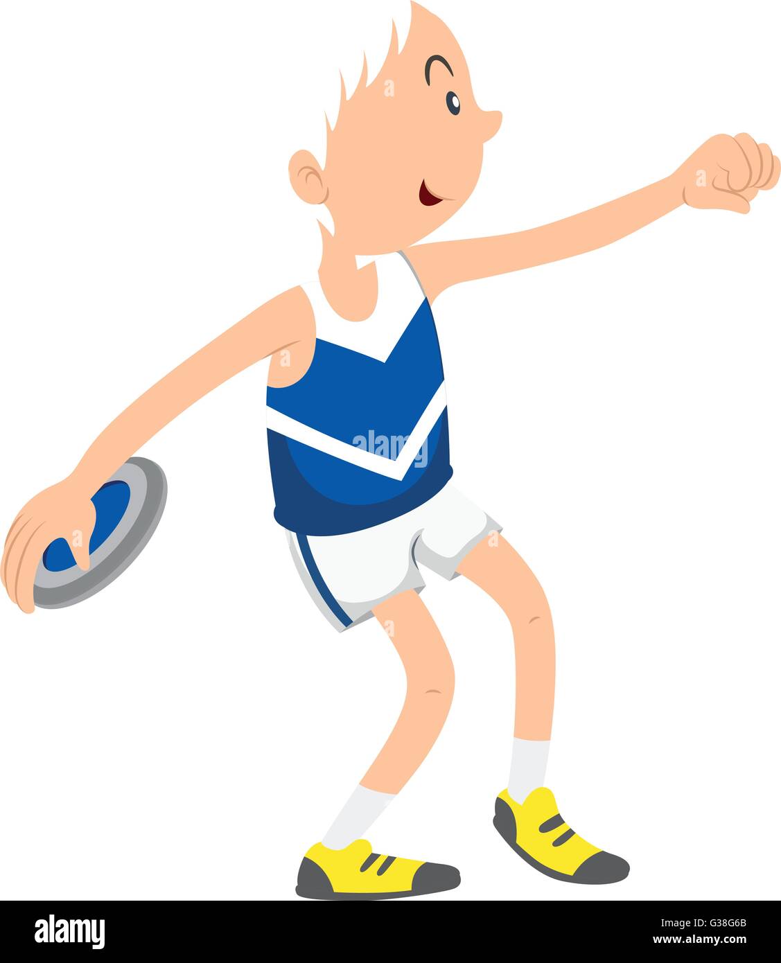 Male track athlete Stock Vector Images - Alamy