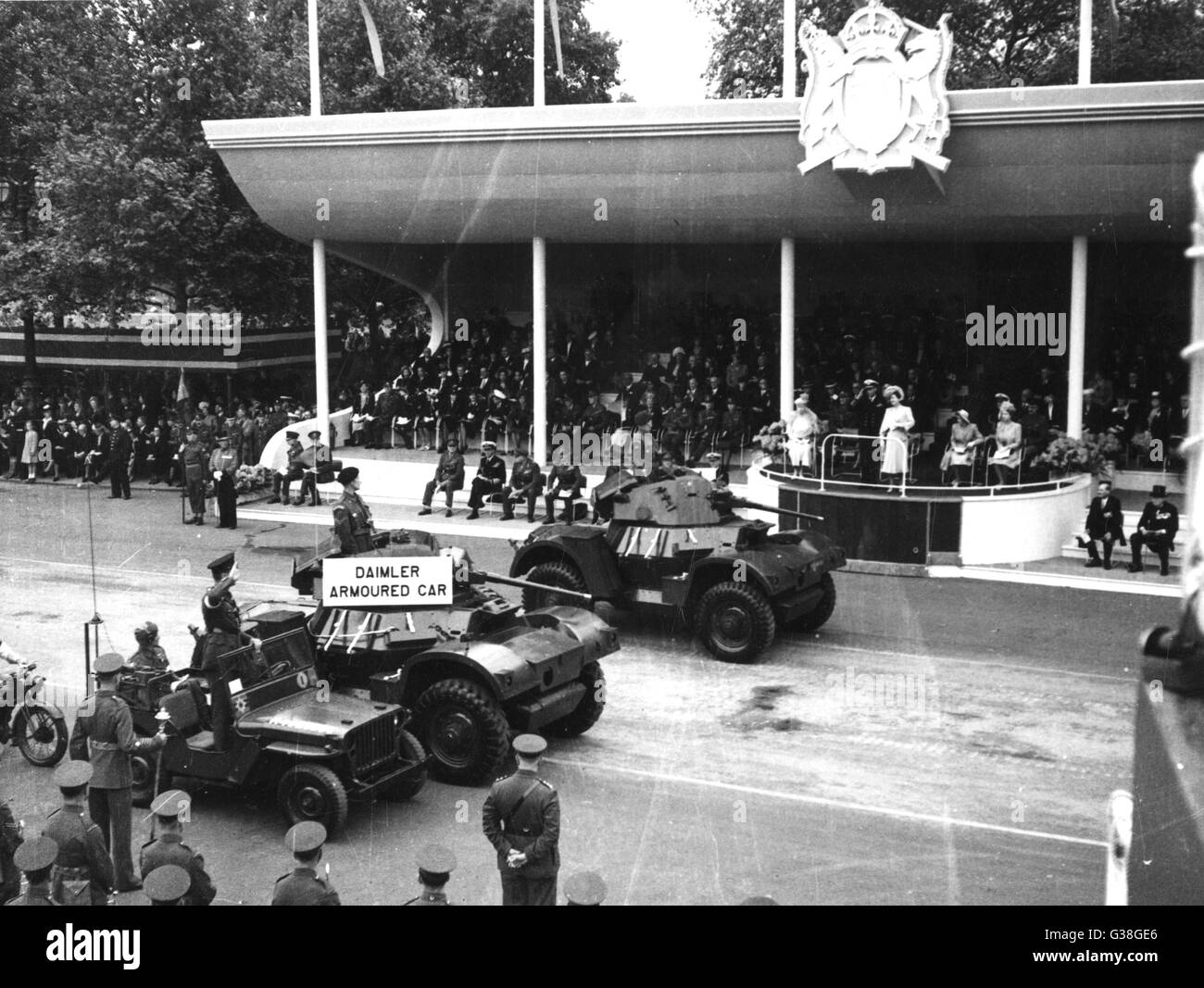 Car parade Black and White Stock Photos & Images - Alamy