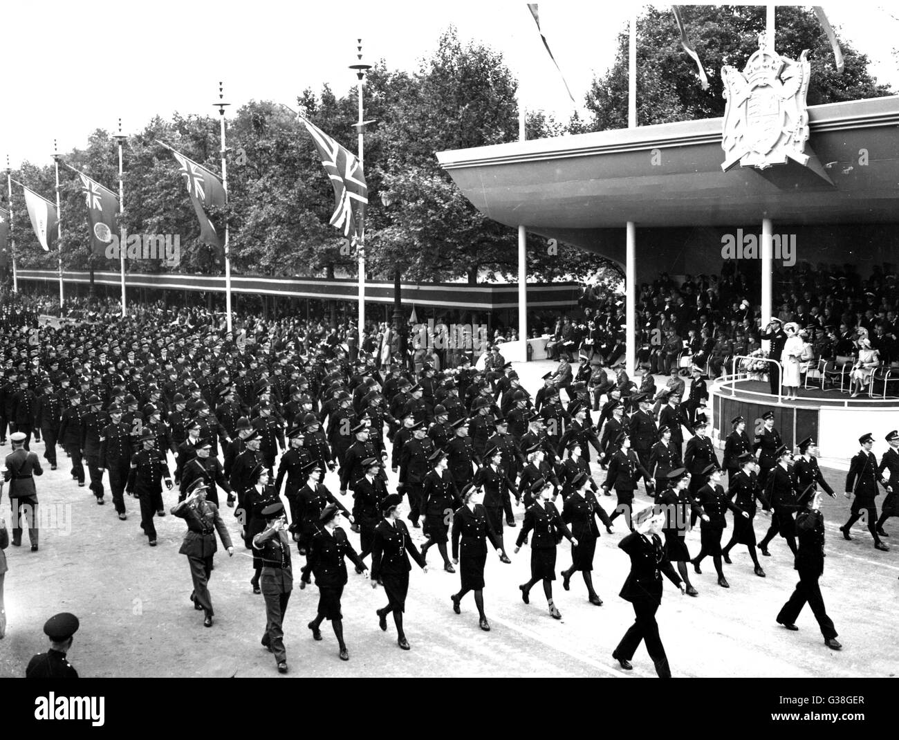 Road parade Black and White Stock Photos & Images - Alamy