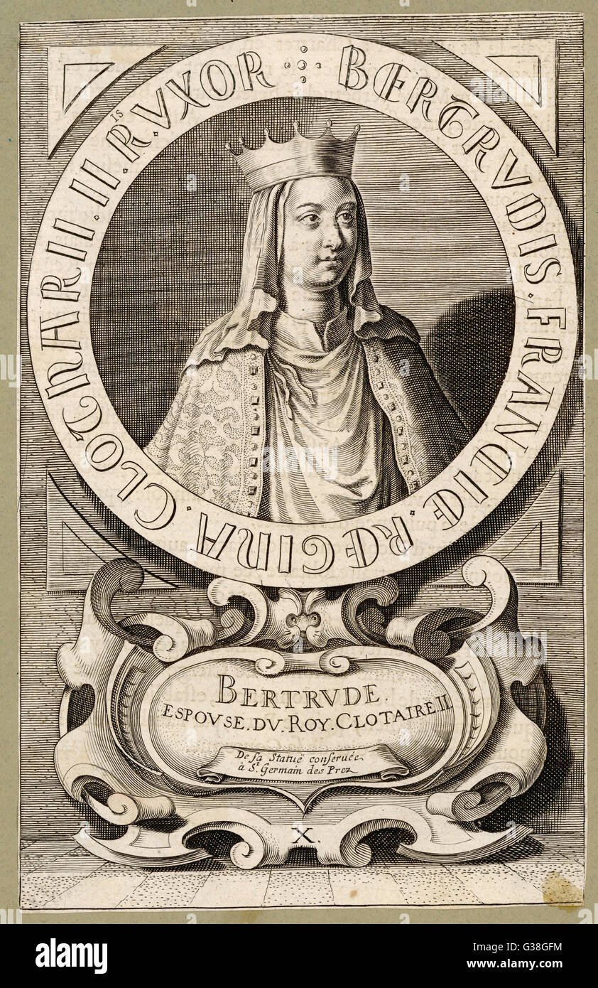 Bertrude queen clotaire ii hi-res stock photography and images - Alamy