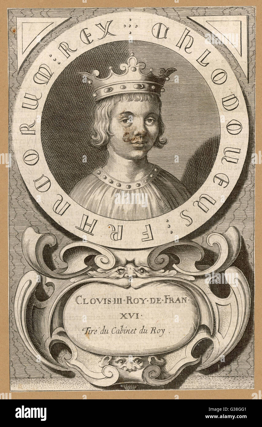 King clovis iii hi-res stock photography and images - Alamy