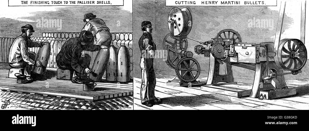 Royal Arsenal 1877 Stock Photo - Alamy