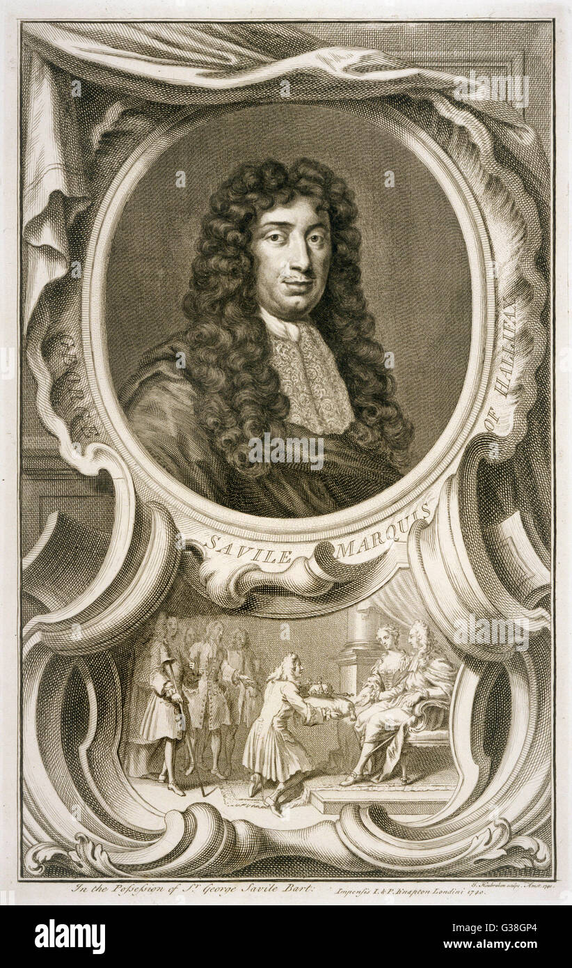 GEORGE SAVILE, HALIFAX Stock Photo - Alamy