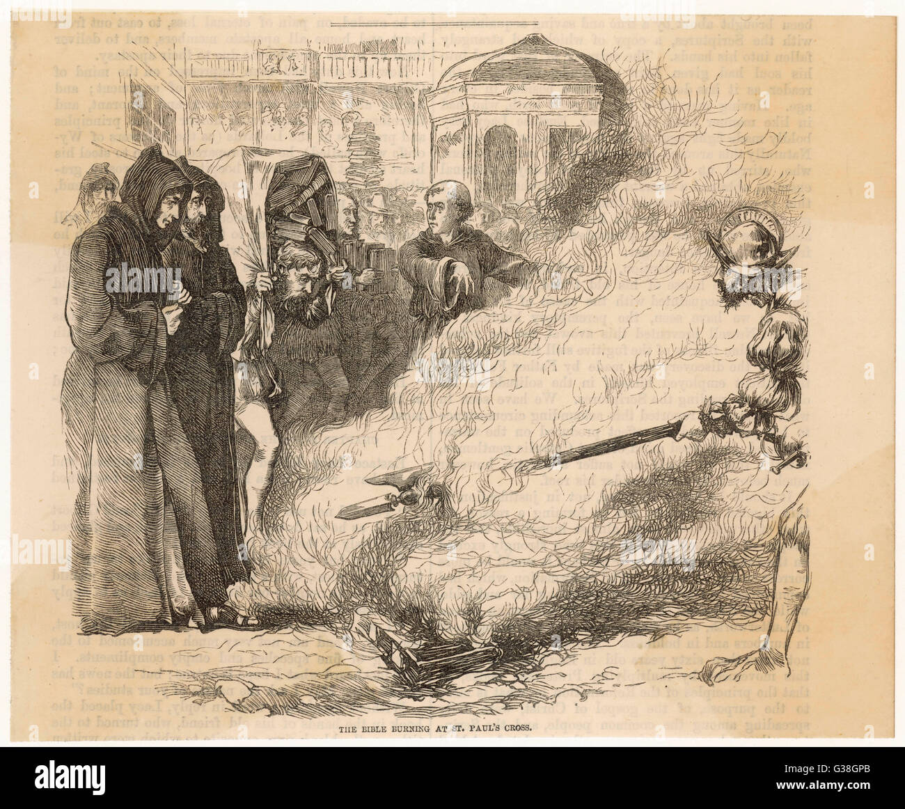 Bible burning hi-res stock photography and images - Alamy