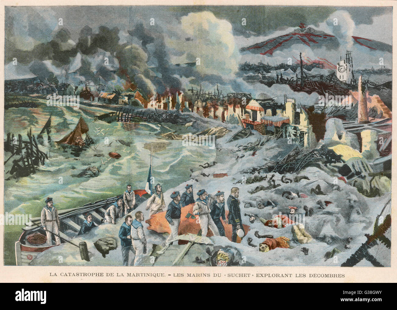 Mount Pelee Eruption