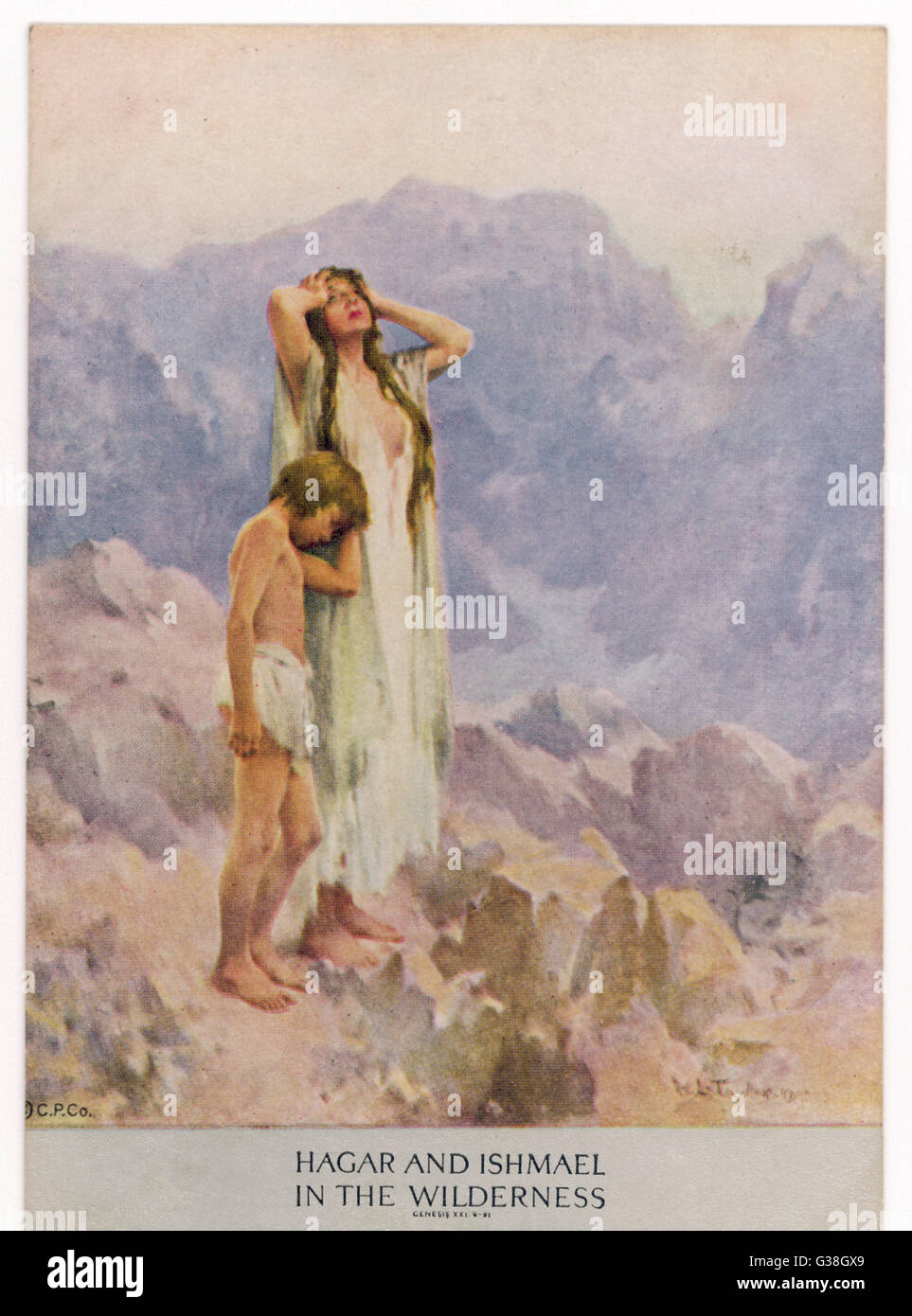 Hagar And The Angel High Resolution Stock Photography and Images - Alamy