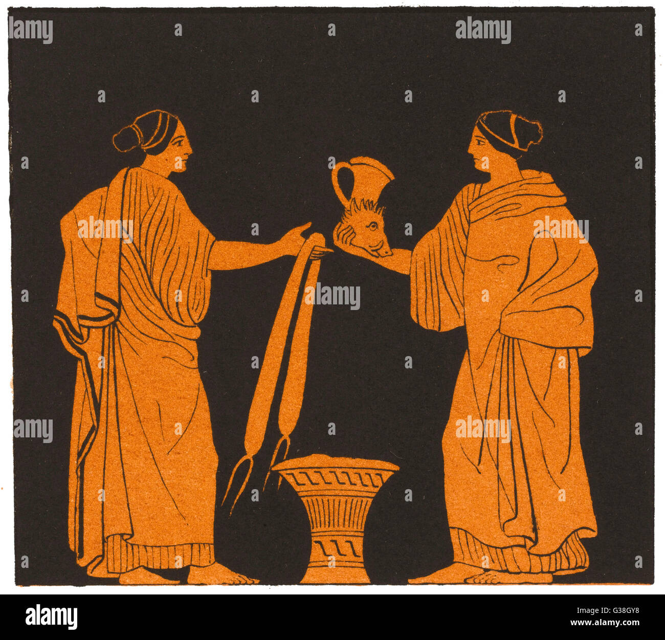 Ancient Greece Gift Stock Photo - Alamy