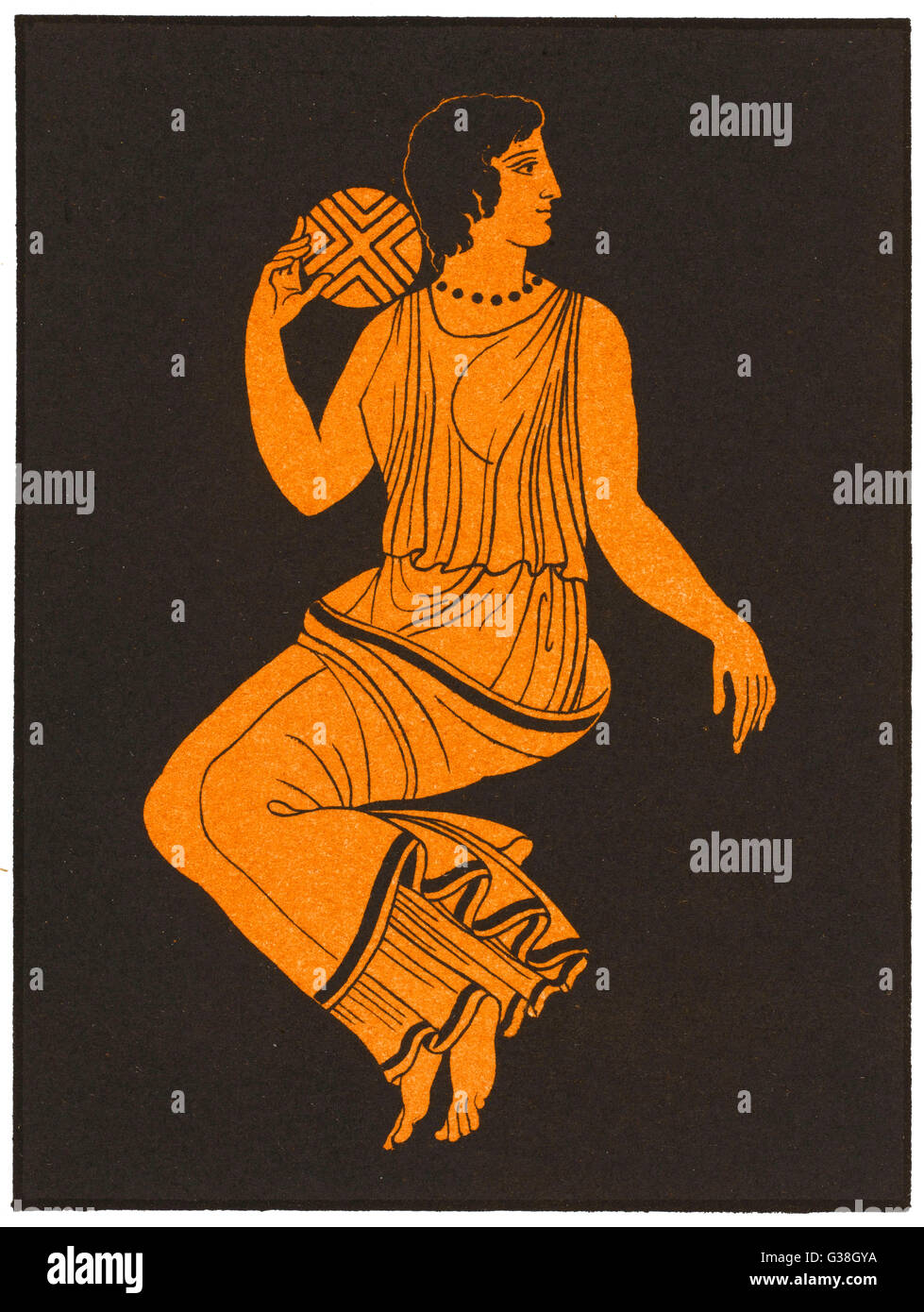 Ancient Greece with Ball Stock Photo - Alamy