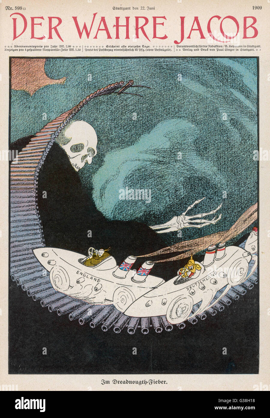 The Great Naval Race Stock Photo - Alamy