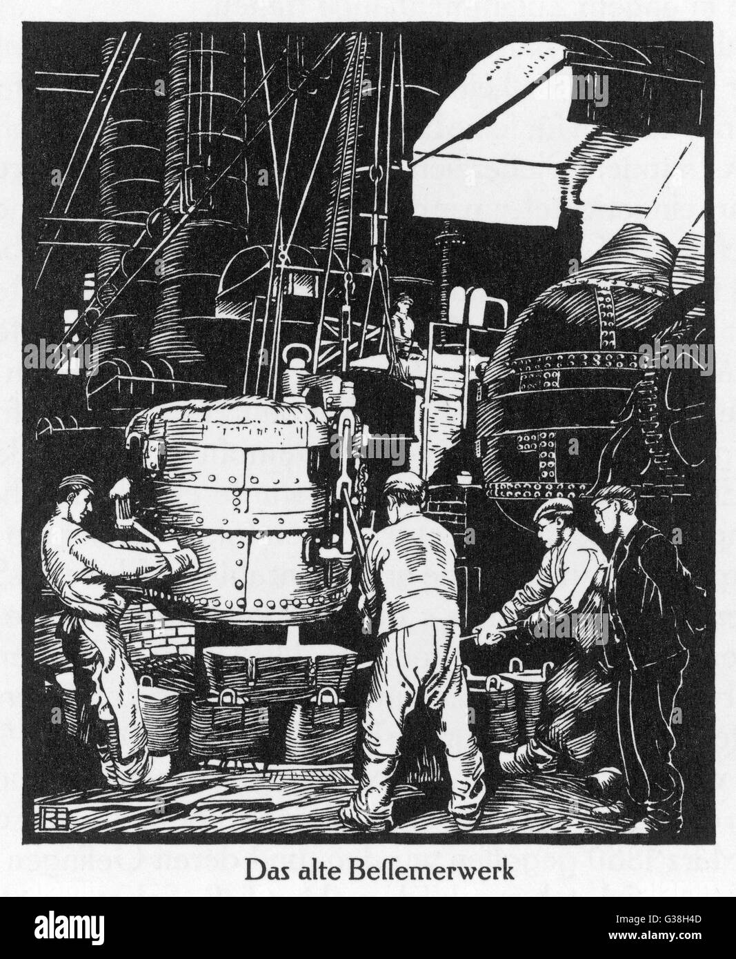 Bessemer process hi-res stock photography and images - Alamy