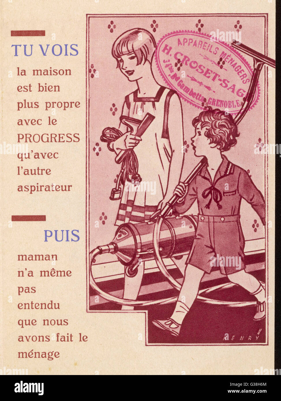 PROGRESS VACUUM CLEANER Stock Photo - Alamy