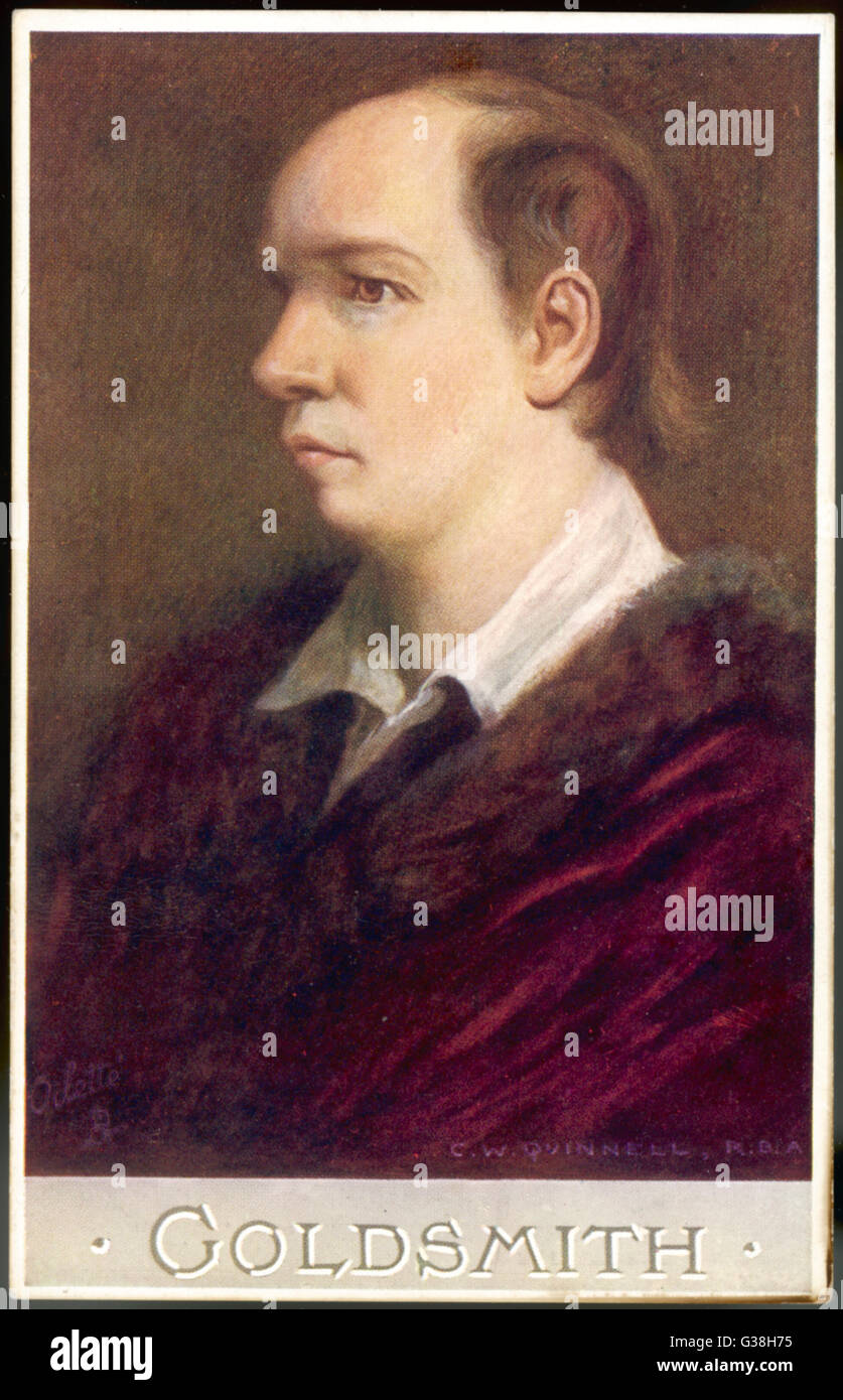 Oliver Goldsmith High Resolution Stock Photography and Images - Alamy