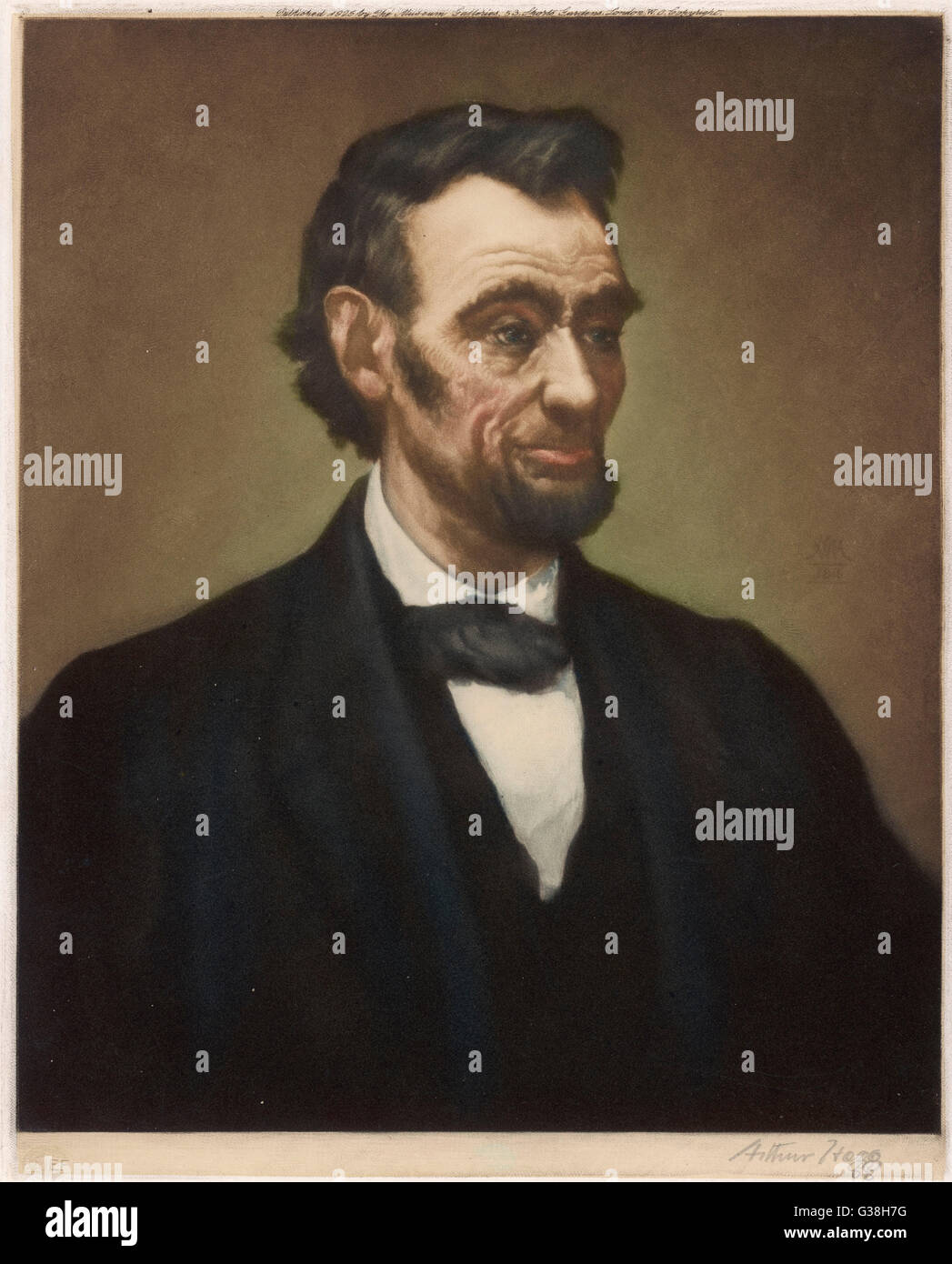 Abraham Lincoln 1809 1865 U S President High Resolution Stock ...