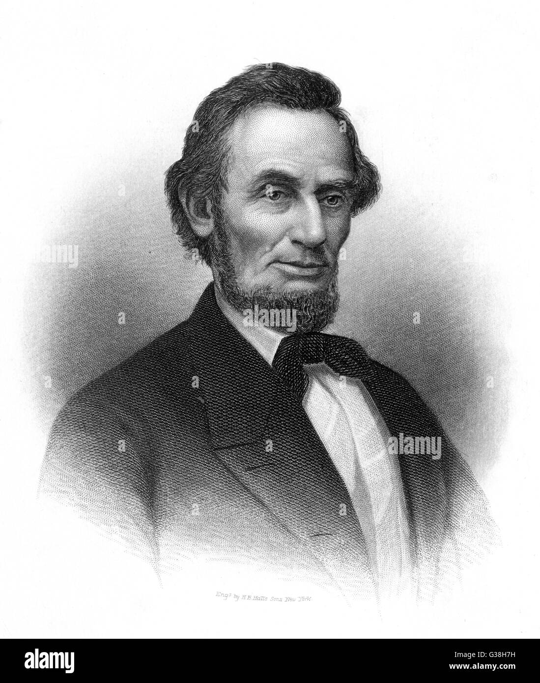 ABRAHAM LINCOLN (1809 - 1865) U.S. President Stock Photo - Alamy