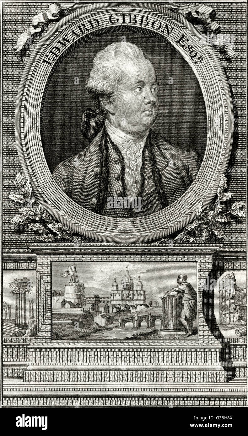 Edward gibbon historian hi-res stock photography and images - Alamy