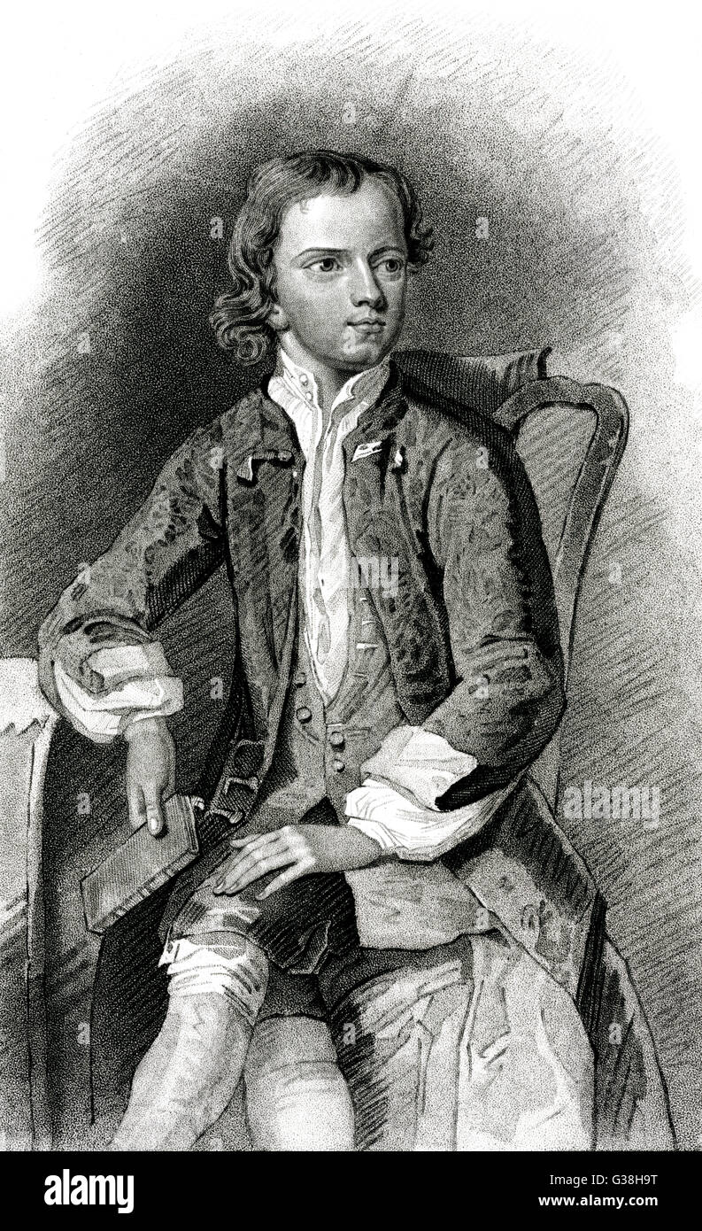 THOMAS GRAY (AGED 15 Stock Photo - Alamy