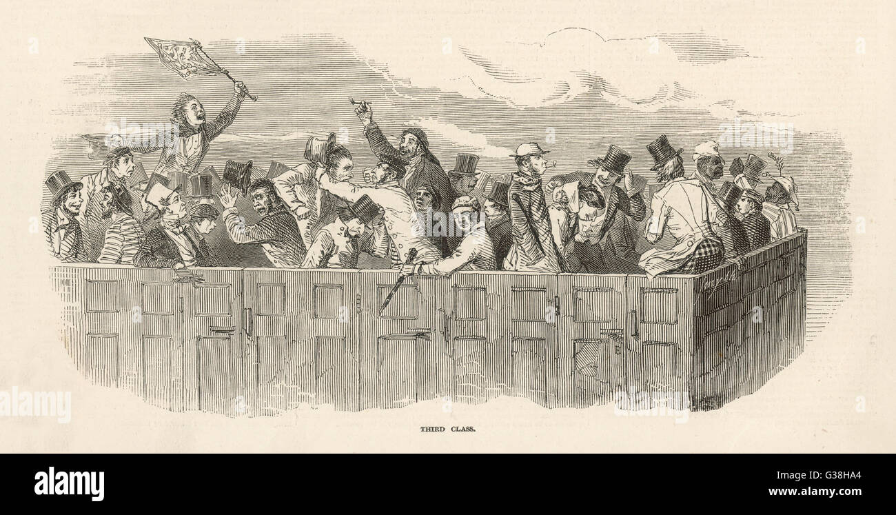 THIRD CLASS CARRIAGE Stock Photo - Alamy