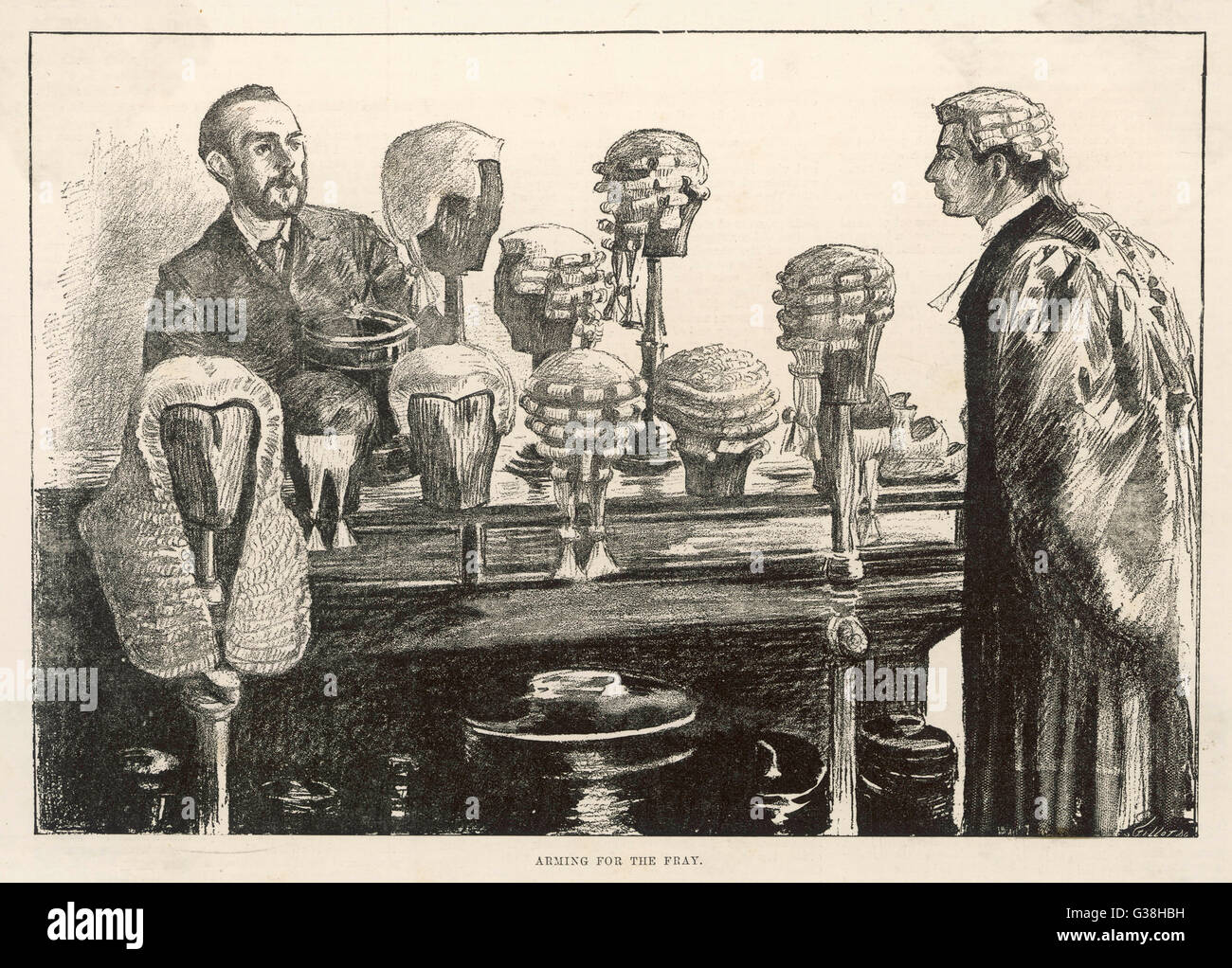 Lawyer wig hi-res stock photography and images - Alamy