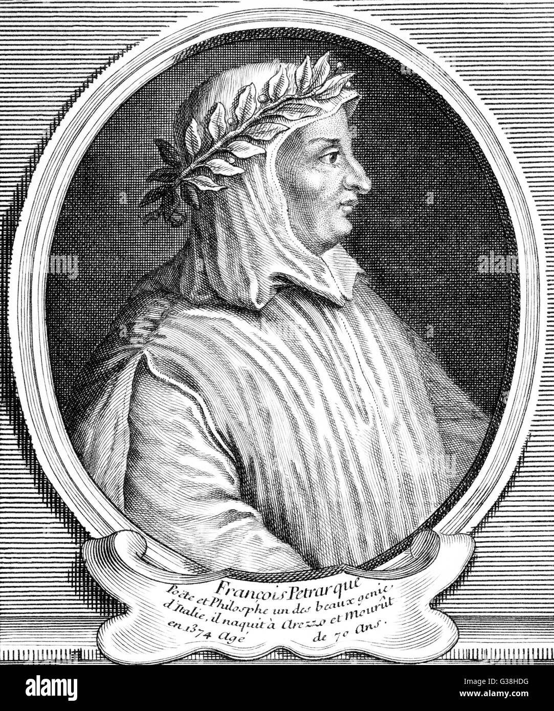 Italian Poet Francesco Petrarch High Resolution Stock Photography and ...
