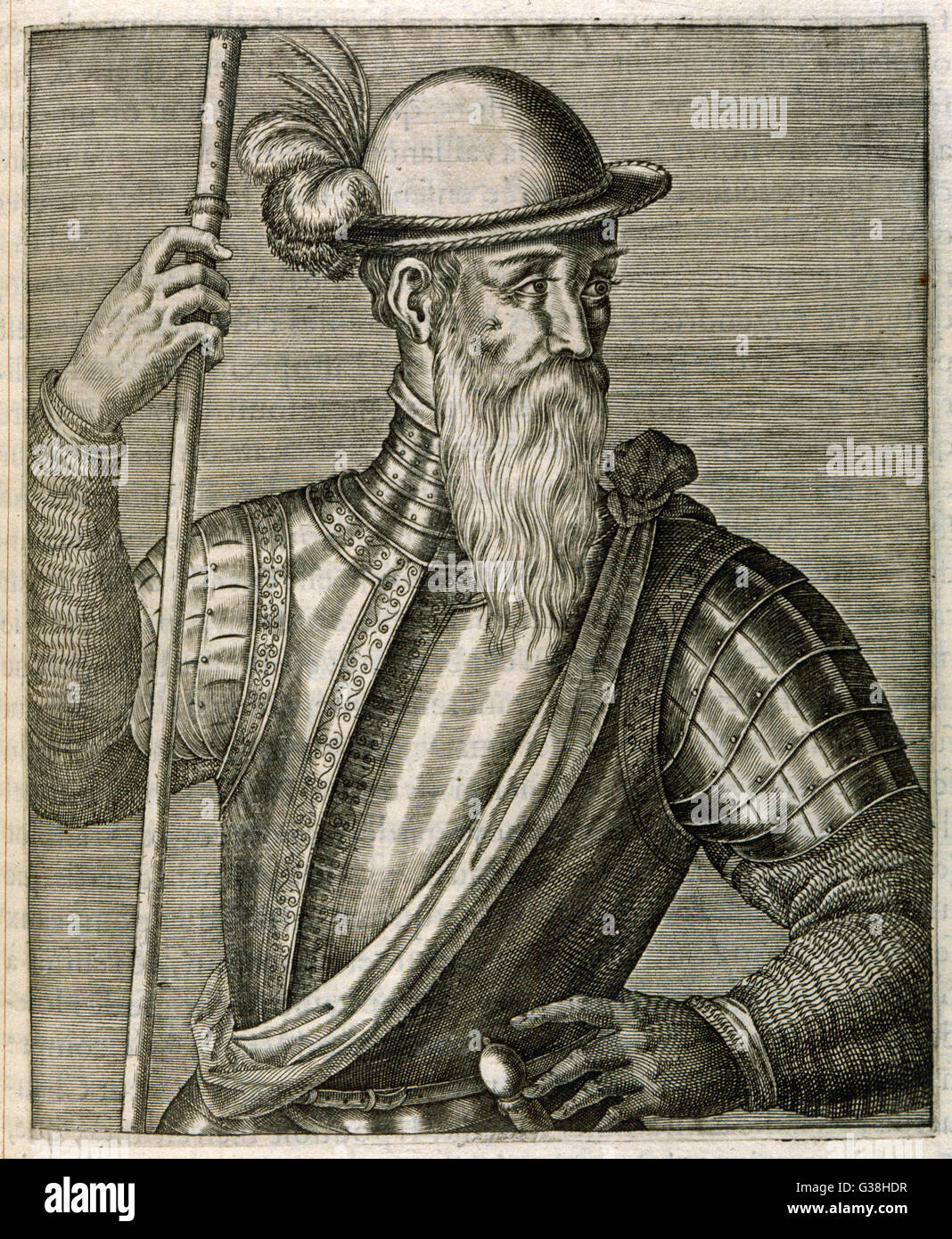Francisco Pizarro Spanish Conquistador High Resolution Stock ...