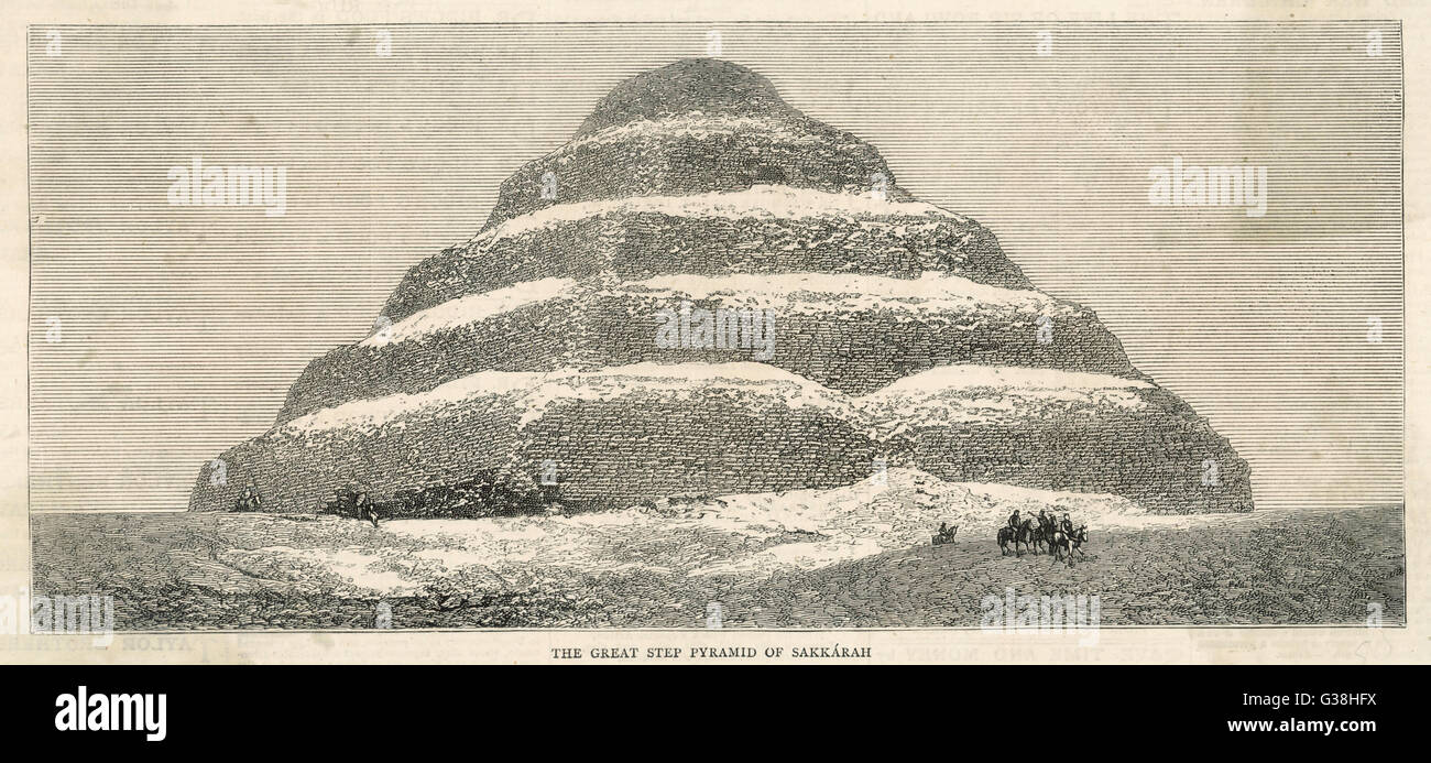 The great step pyramid at saqqarah hi-res stock photography and images ...
