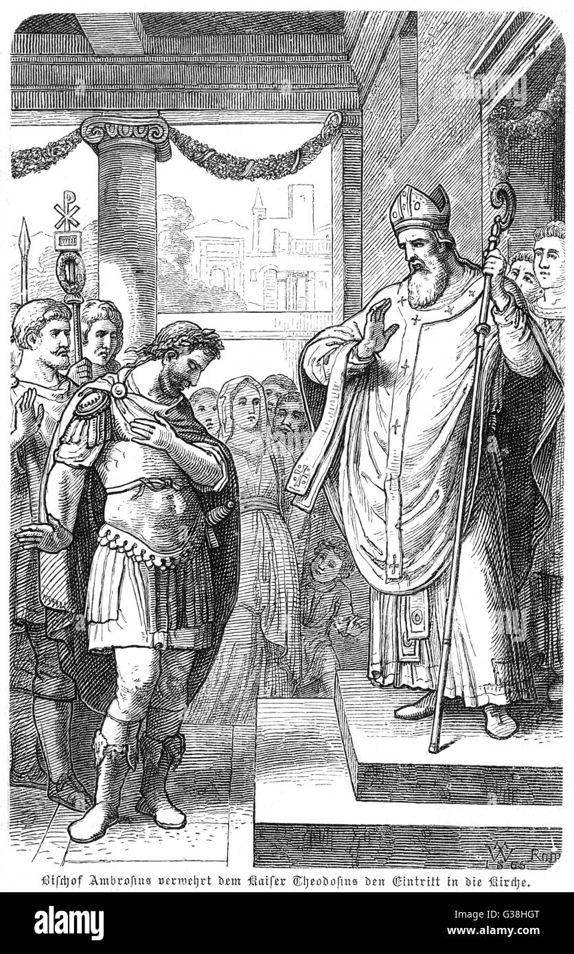 Emperor Theodosius Stock Photos & Emperor Theodosius Stock Images - Alamy