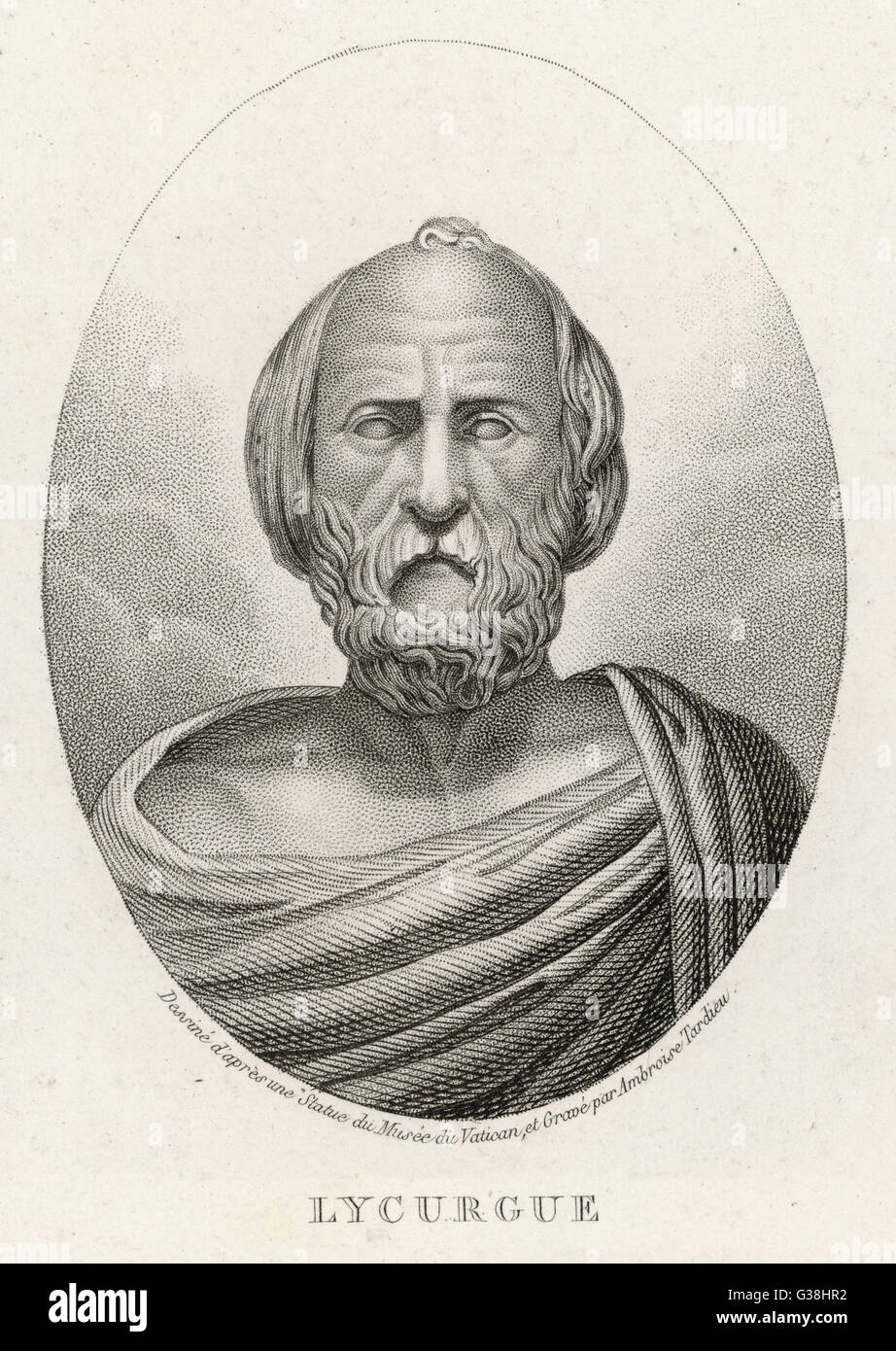 LYCURGUS OF SPARTA Legendary Greek lawgiver, mentioned by Herodotus ...