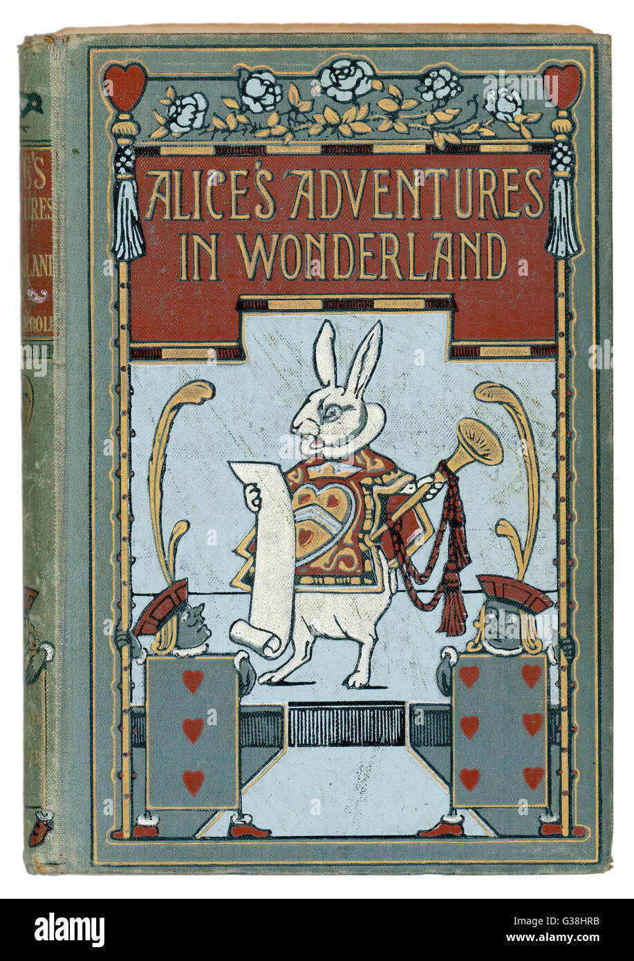 The White Rabbit is featured on the cover of the 1908 edition published ...