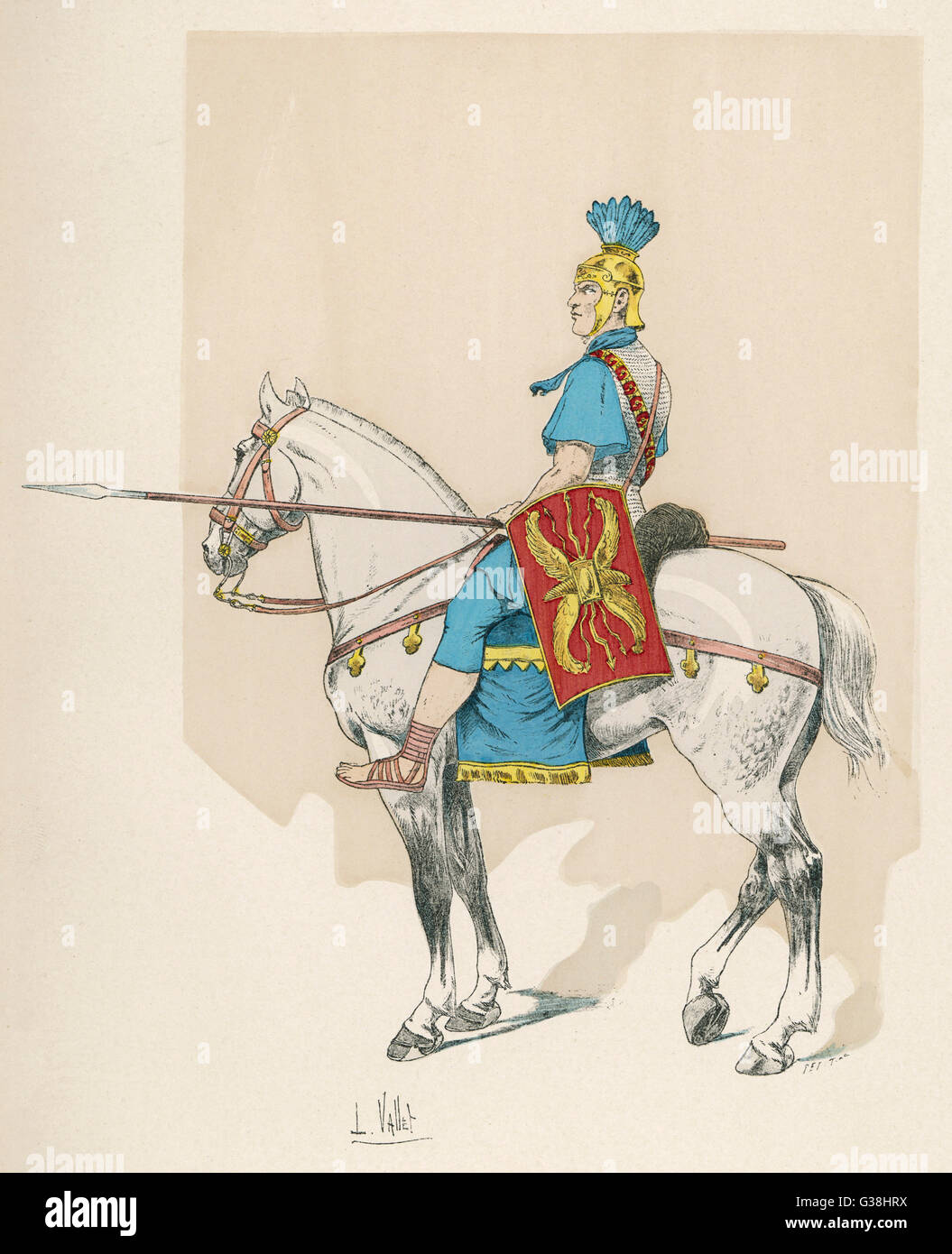 Roman lance hi-res stock photography and images - Alamy